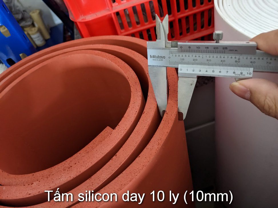 Tấm Silicone dày 20 ly (1000x20mm) - Khonhua.net